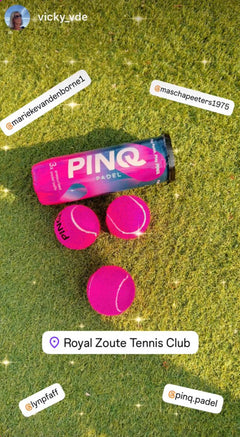 PINQ Padel - pink padel balls for you