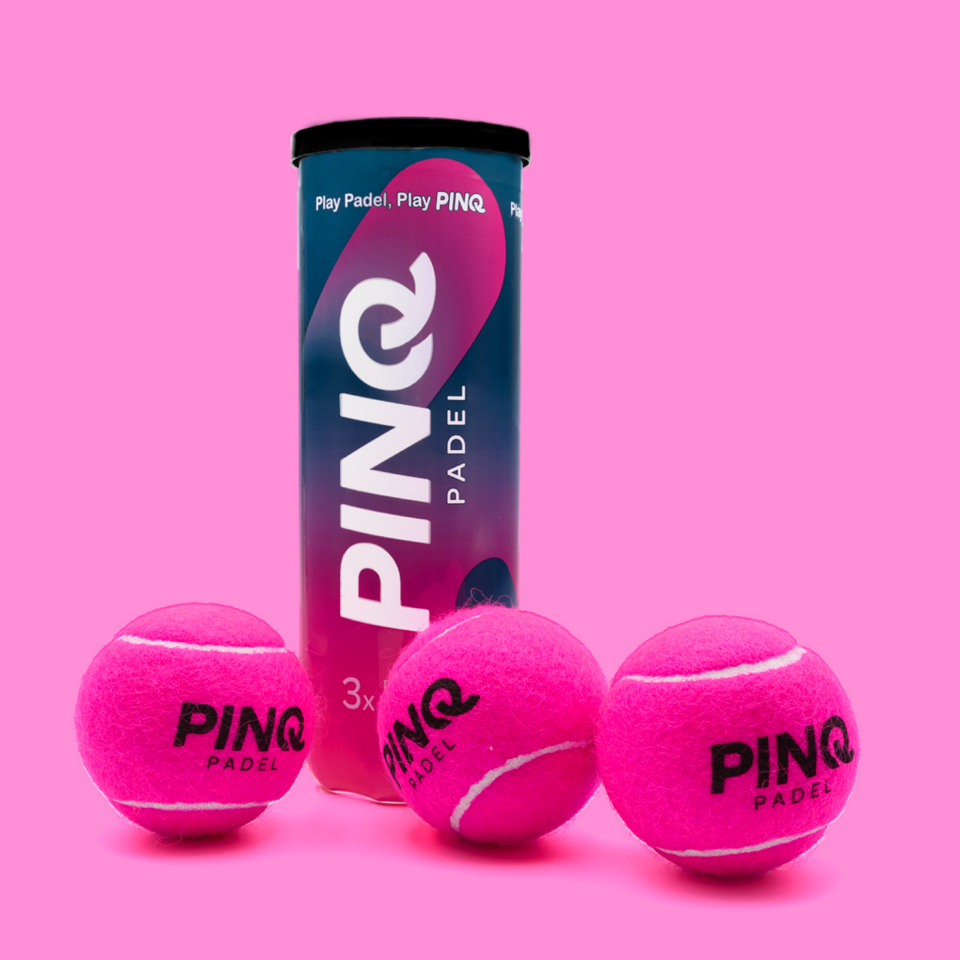PINQ Padel - pink padel balls for you